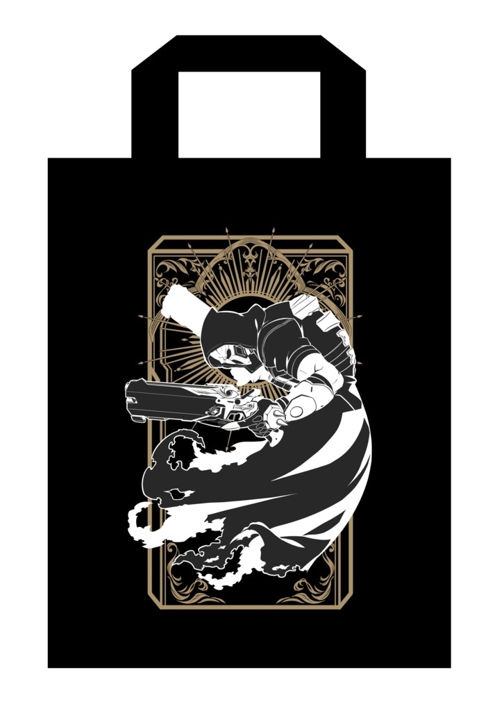 Beard Crest A4サイズ トートバッグ - Beard Crest | 同人誌通販のアリスブックス (Doujin Online Shop)